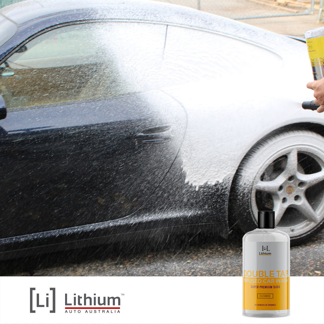 Double Tap Infused Car Wash | Lithium Auto Care