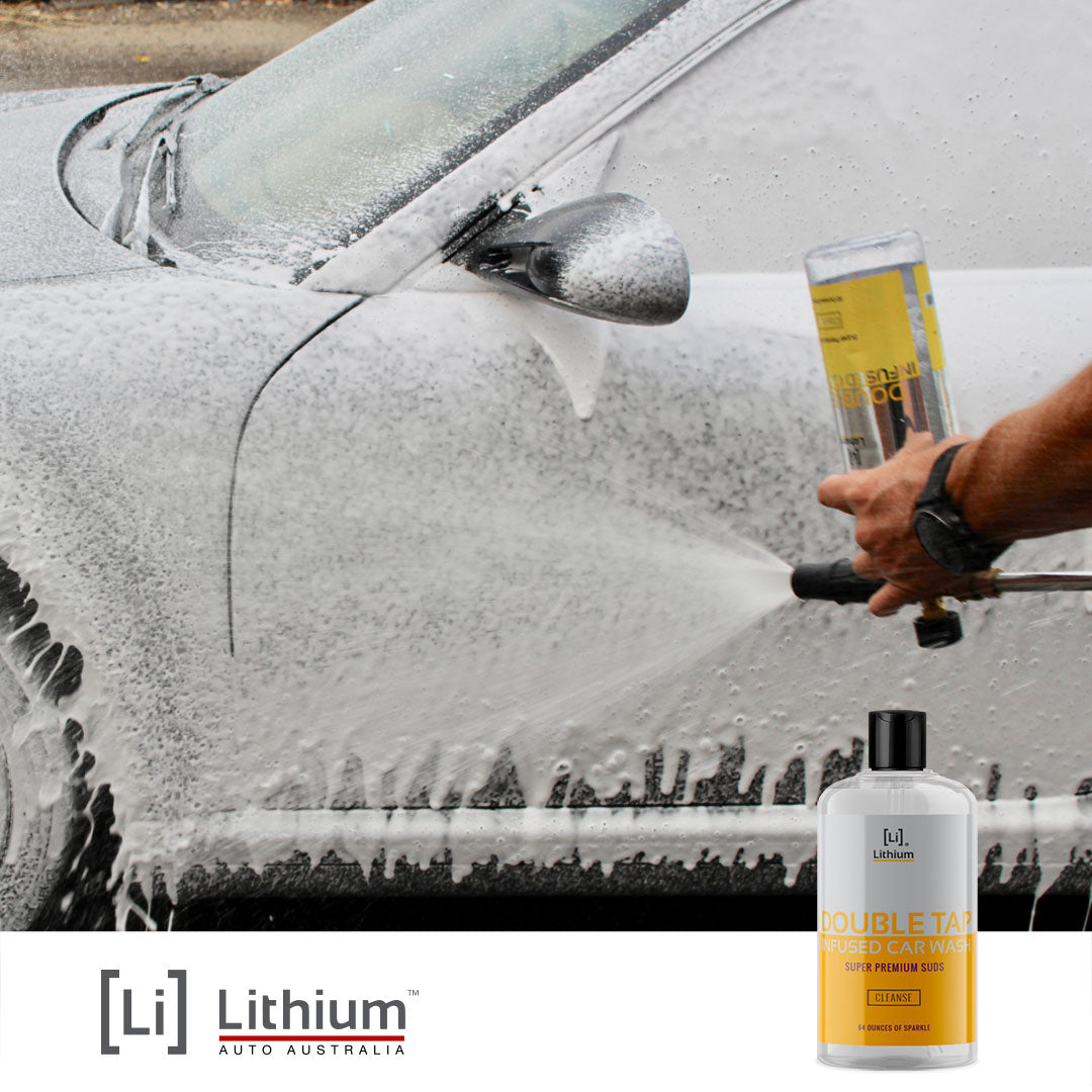 Double Tap Infused Car Wash | Lithium Auto Care