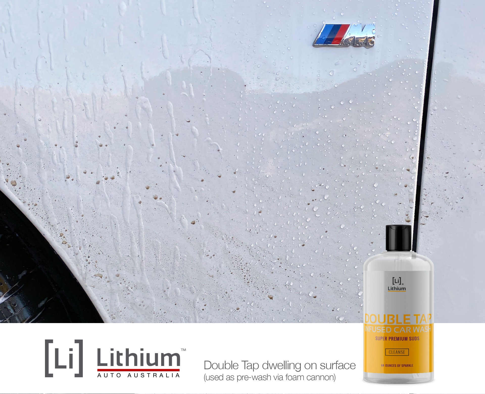 Double Tap Infused Car Wash | Lithium Auto Care