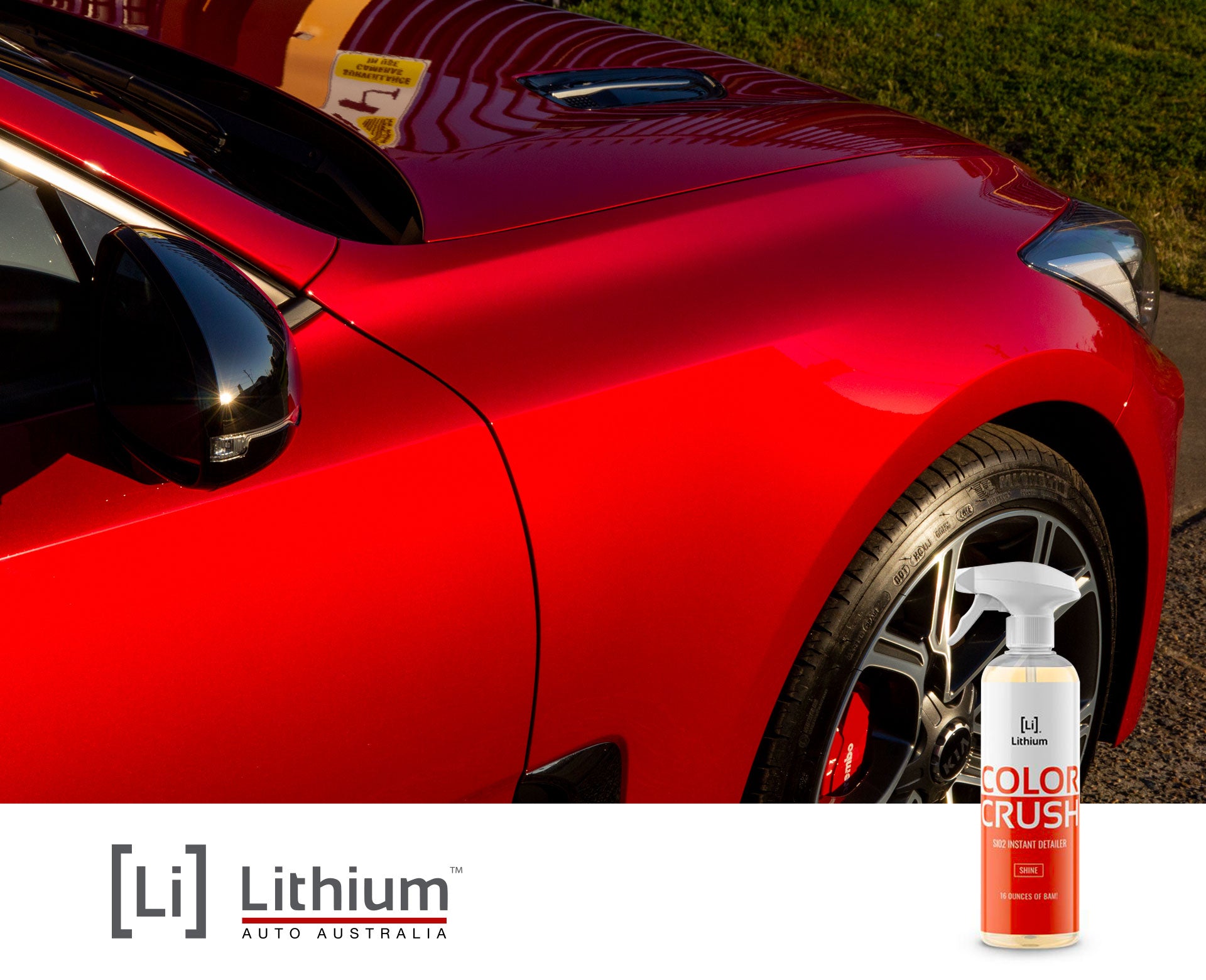 Car Detailing Spray | Quick Detailer - Color Crush Lithium Auto Care