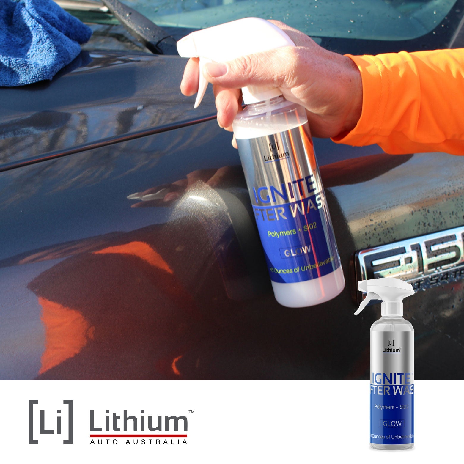 Car Drying Aid | Ignite After Wash Lithium Auto Australia